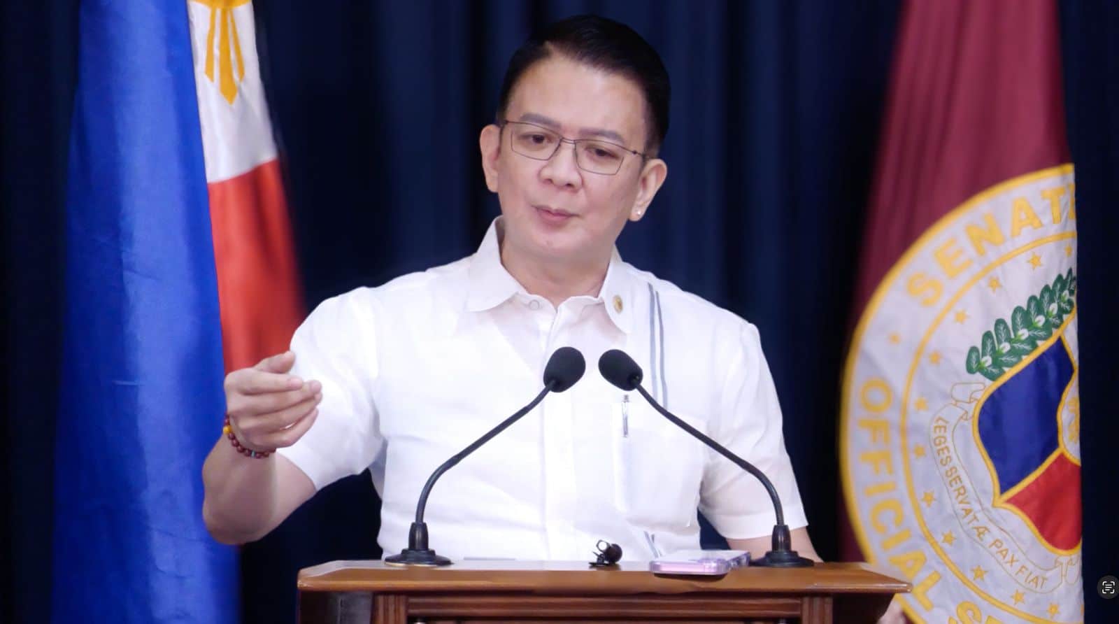 Escudero says he can defend himself, will sue corruption accusers
