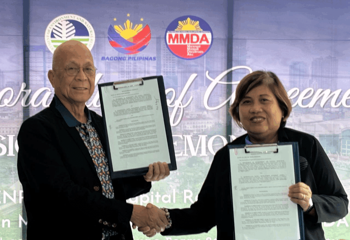 MMDA, DENR sign an accord for Pasig RiverFerry Service rehab