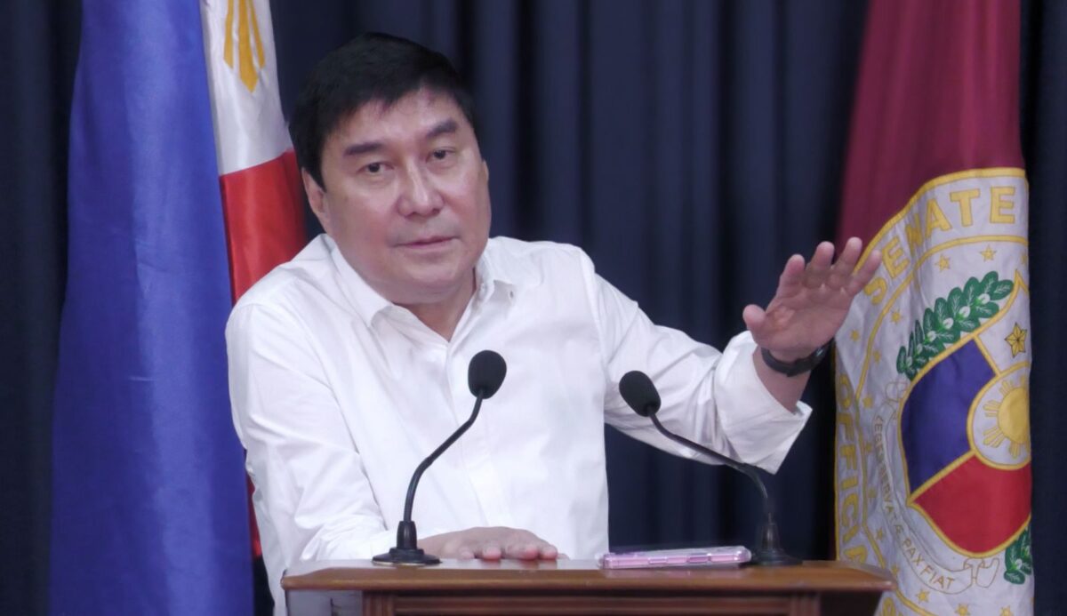 Tulfo challenges Cayetano: If you're brave, come to the Senate