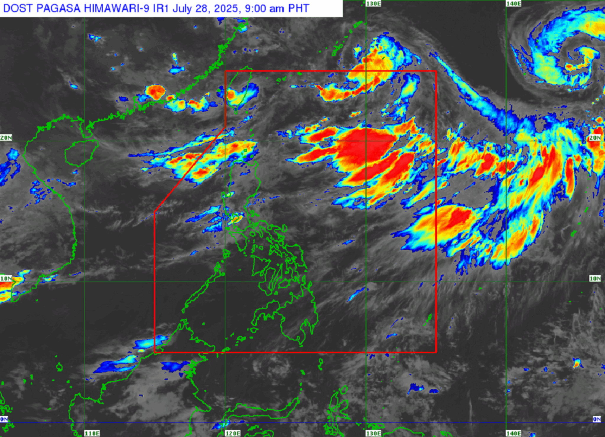 Rain expected in Metro Manila on Sona day