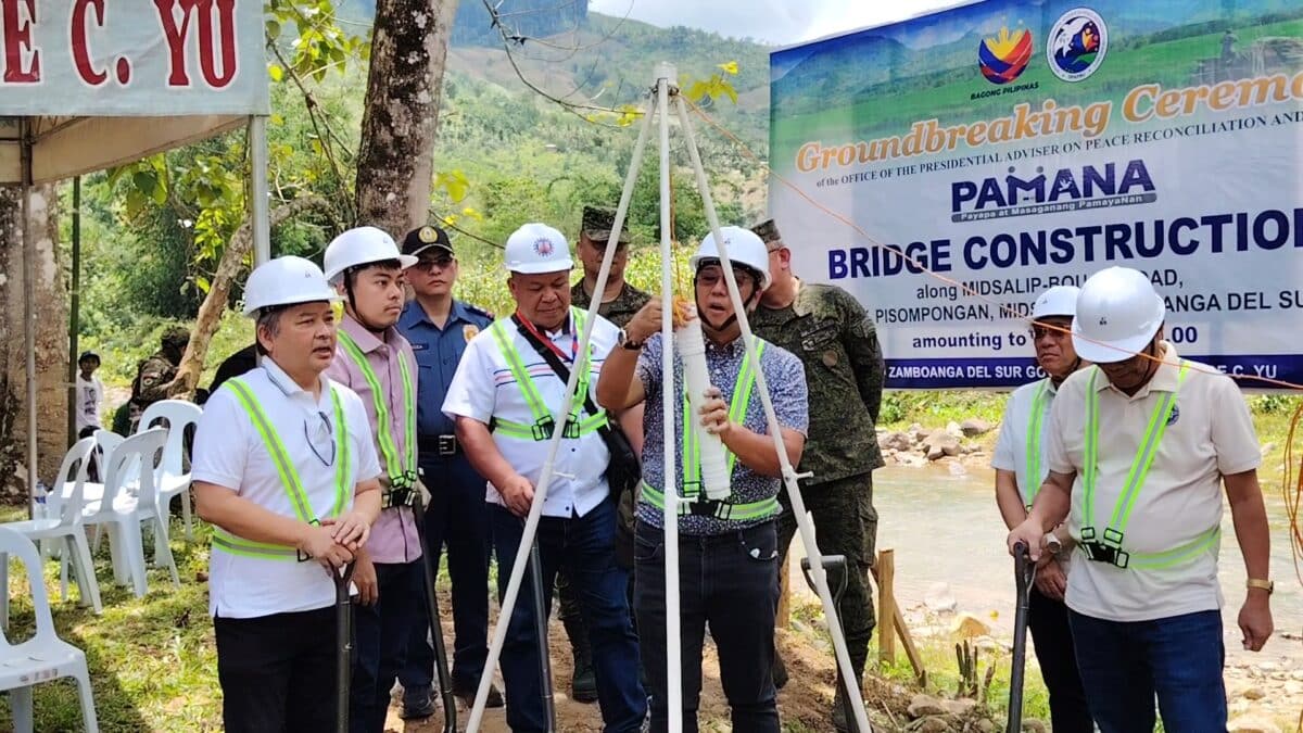 Zamboanga del Sur bridge project starts as Marcos vowed in Sona