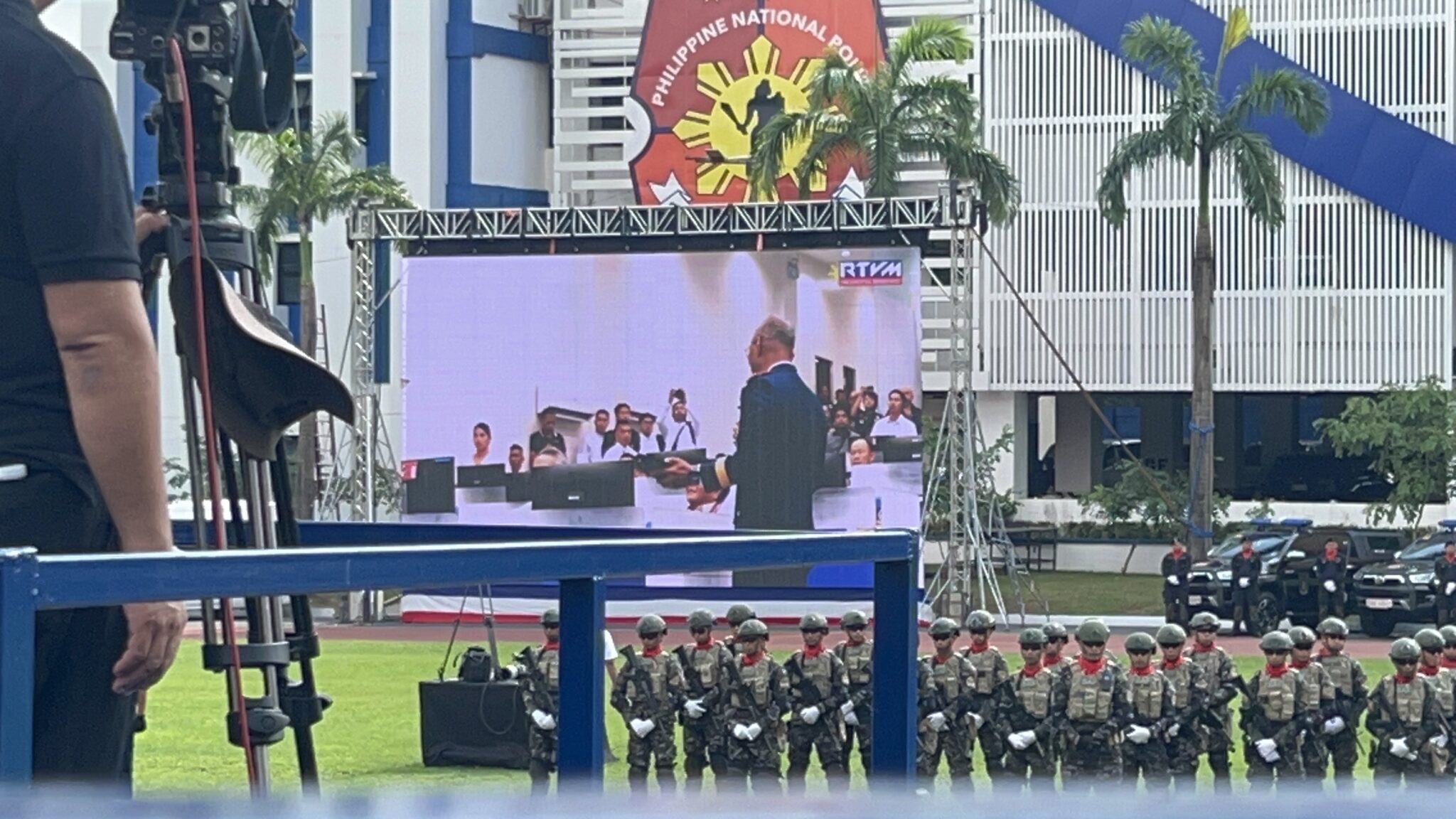 Torre shows Marcos PNP's 5-minute emergency response