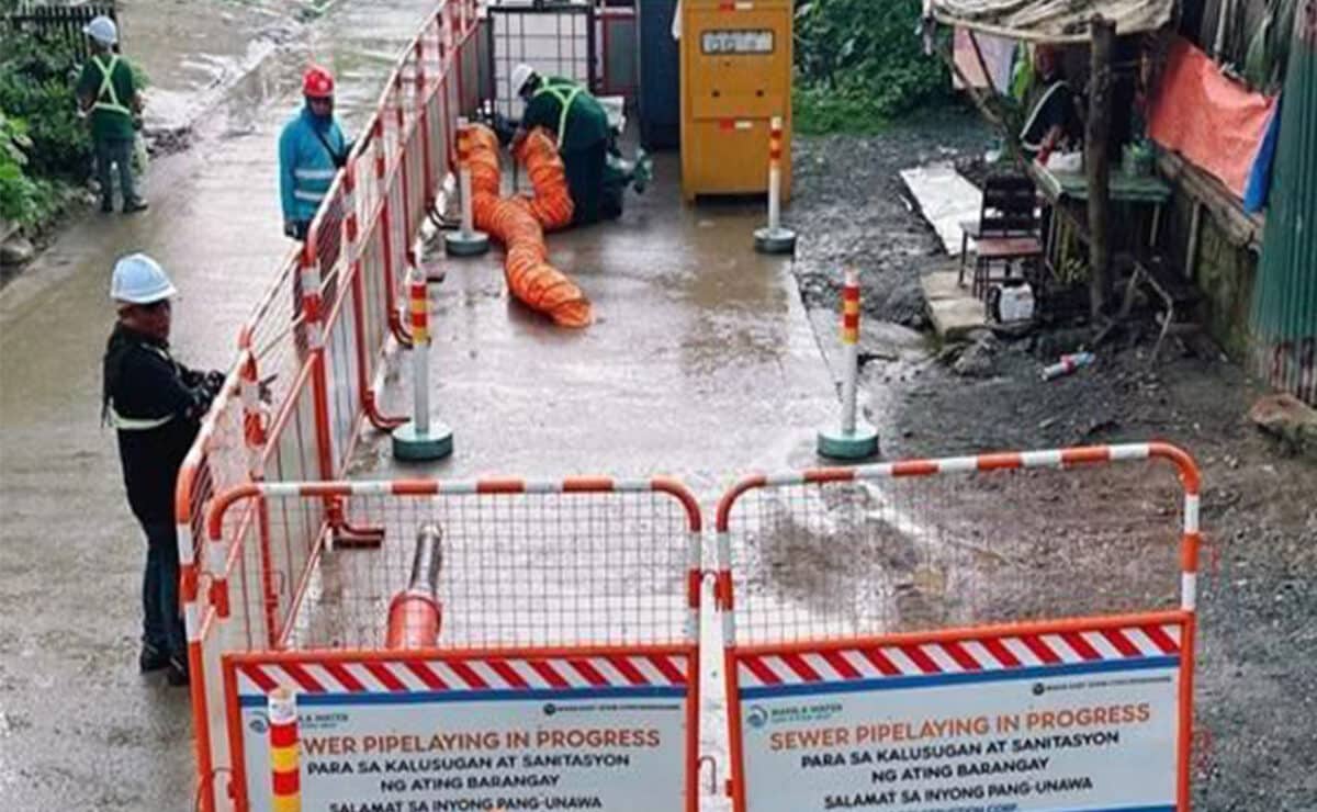 Manila Water expands sewer service to over 311,000 connections