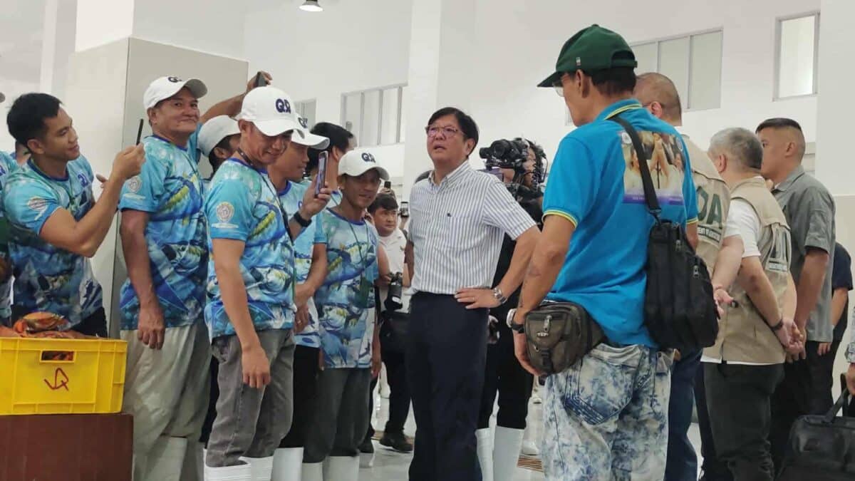 Marcos inaugurates rehabilitated fish port complex in Iloilo City