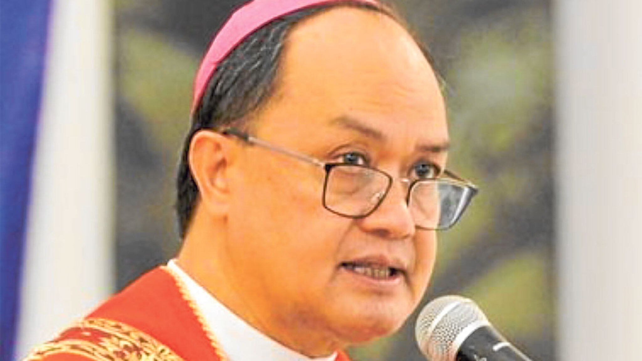 Cardinal Pablo David questions Congress' flood projects probes