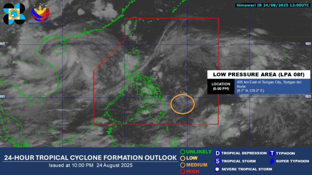 Typhoon Isang exits Pagasa’s monitoring domain on Sunday