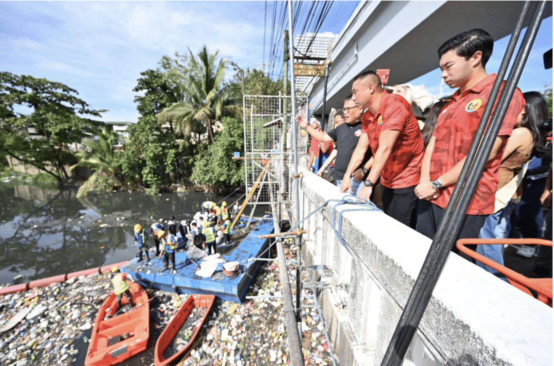 San Juan, MMDA launch cleanup, dredging ops in key waterways