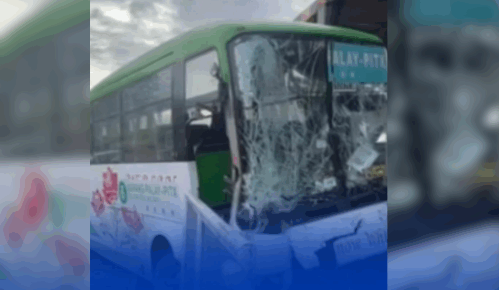 Driver in viral Commonwealth bus-ramming has license suspended