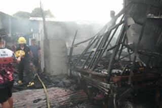 Fire razes 14 houses in Calbayog City