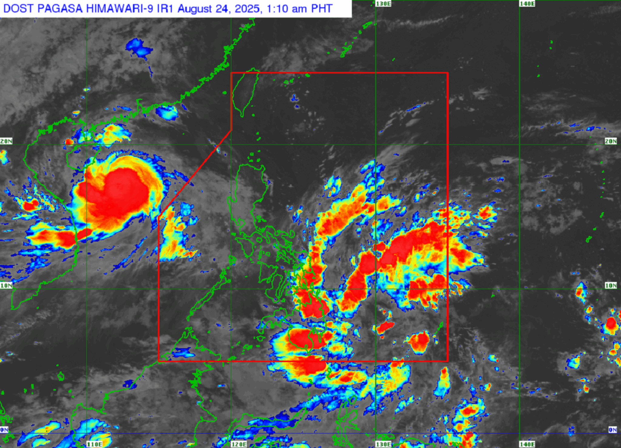 LPA east of Mindanao likely to worsen Sunday