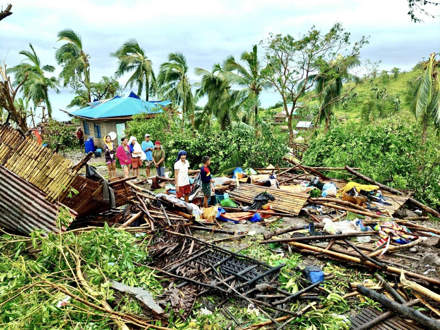 Masbate pleads for aid amid Opong's onslaught