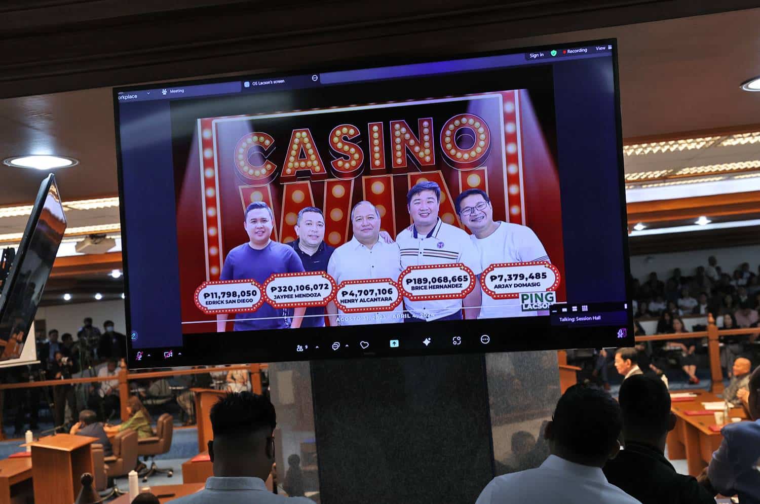 Firm EGB’s Baggao tells Senate he isn't Wawao Builders' owner