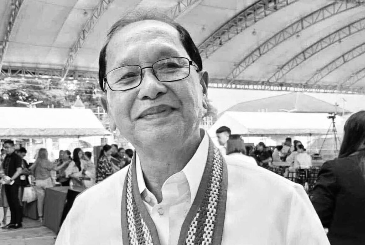 Aurora Gov. Reynante Tolentino dies at 74