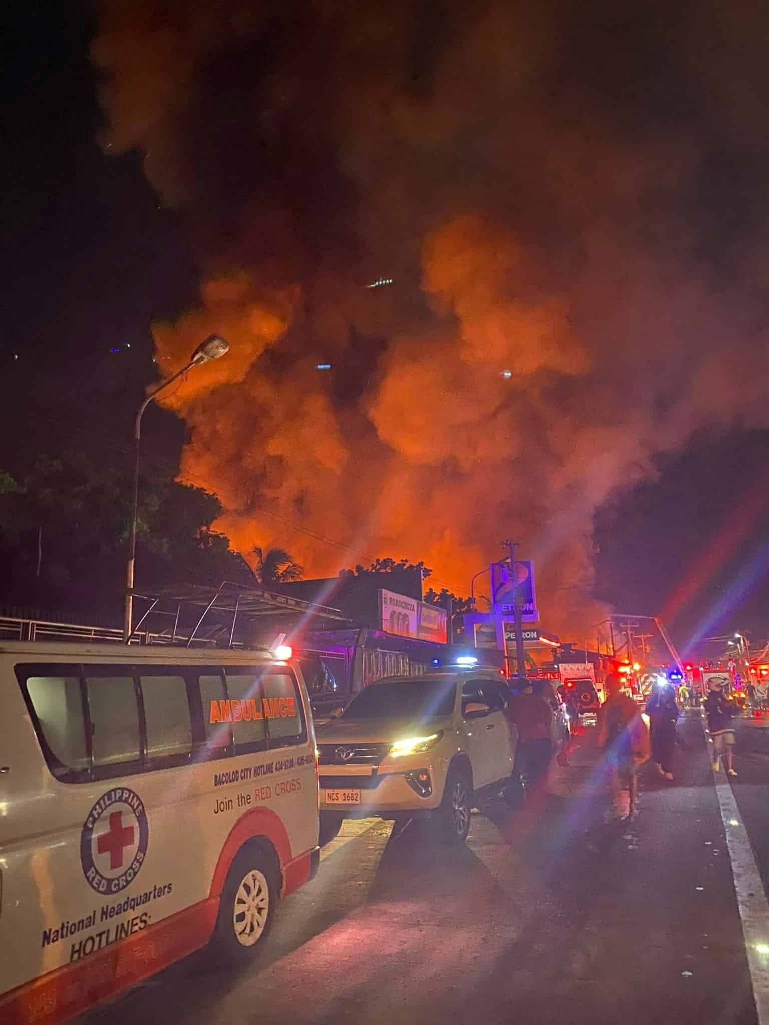 Bacolod fire displaces 855 persons