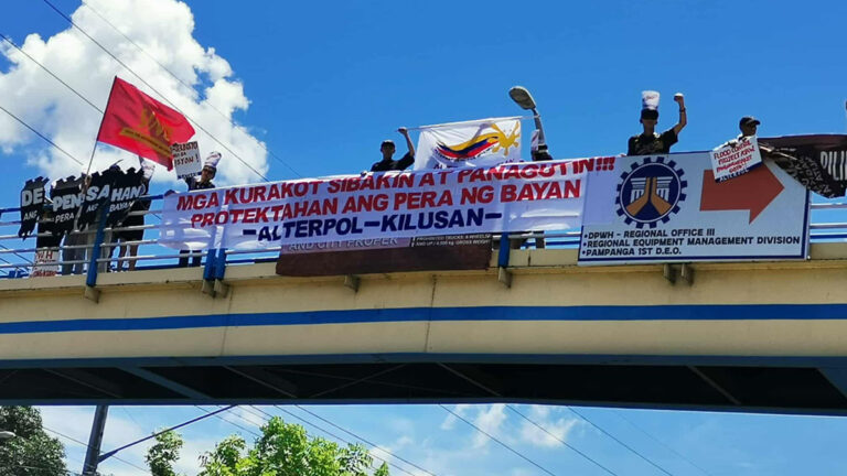Groups stage Pampanga rally vs corruption amid flood control controversy