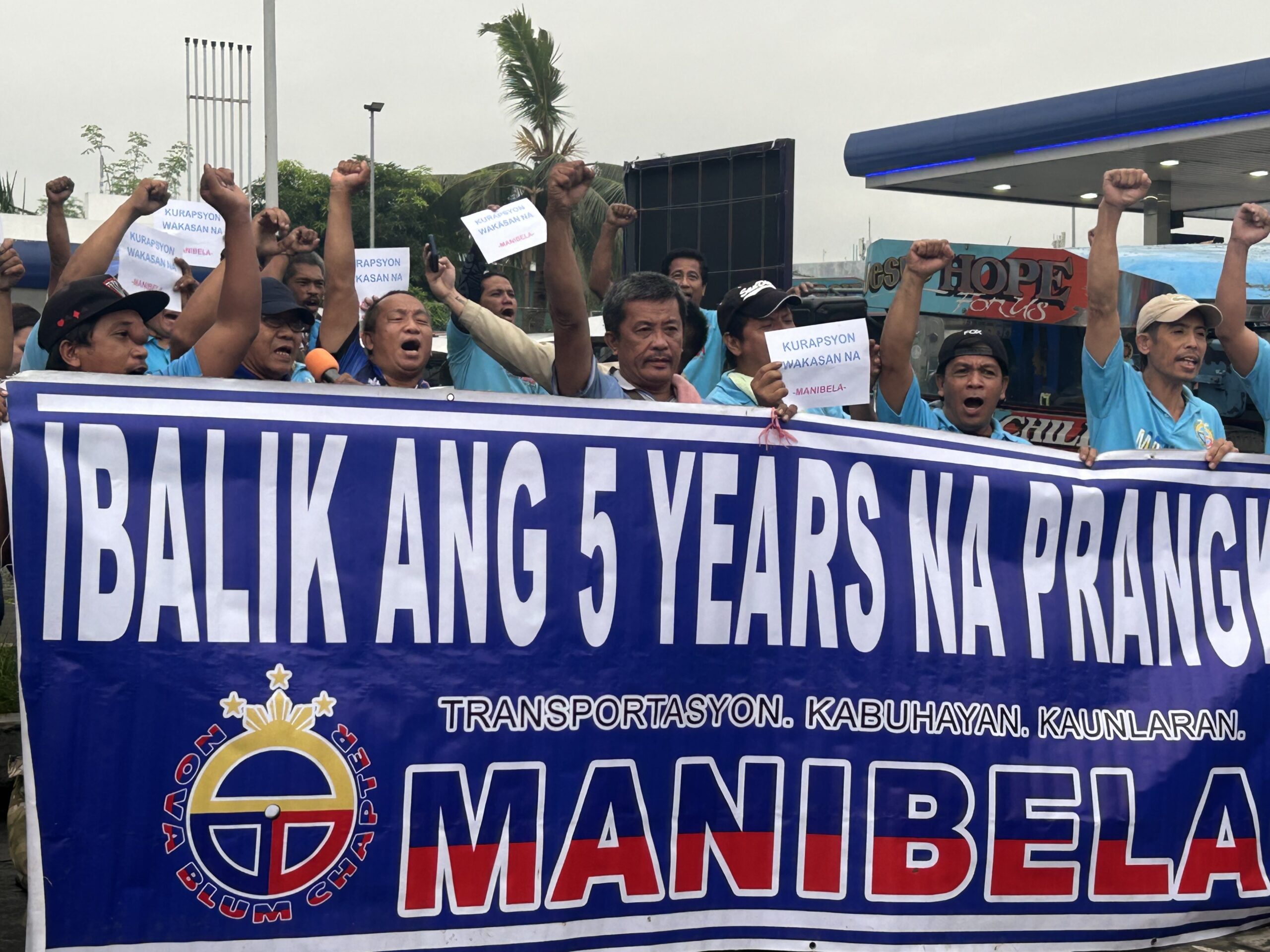 Manibela sets protest vs DOTr unit