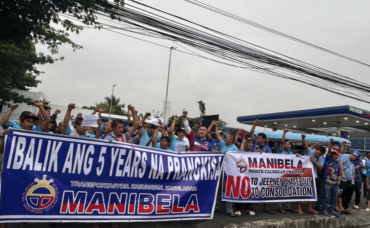 Manibela kicks off transport strike vs corruption