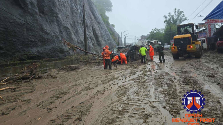 Elderly man killed, others hurt by landslides on route to Baguio City