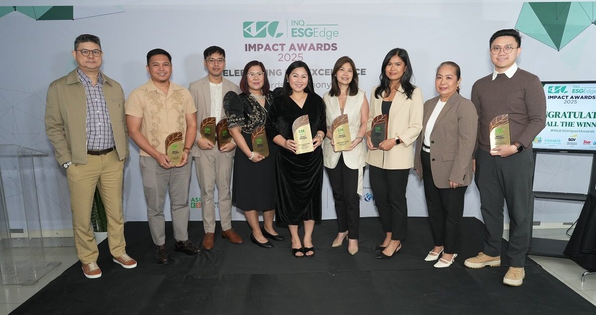 1st Inquirer ESG awards fete PH firms pushing sustainability