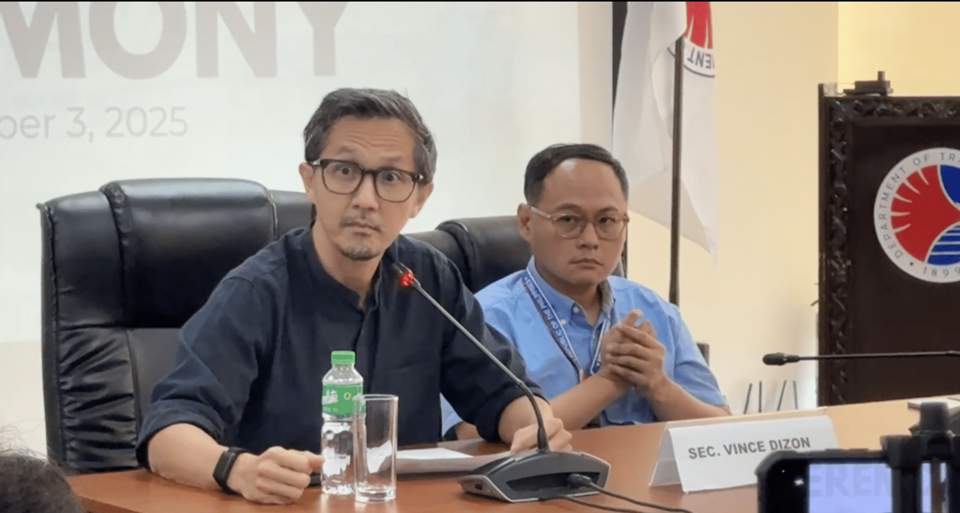 Dizon turns emotional as he bids farewell to DOTr