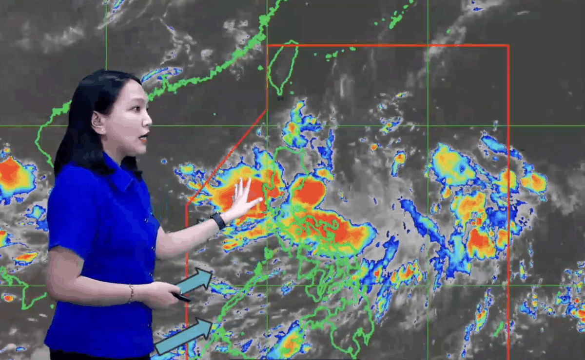 Rainy Friday forecast over Metro Manila, other areas