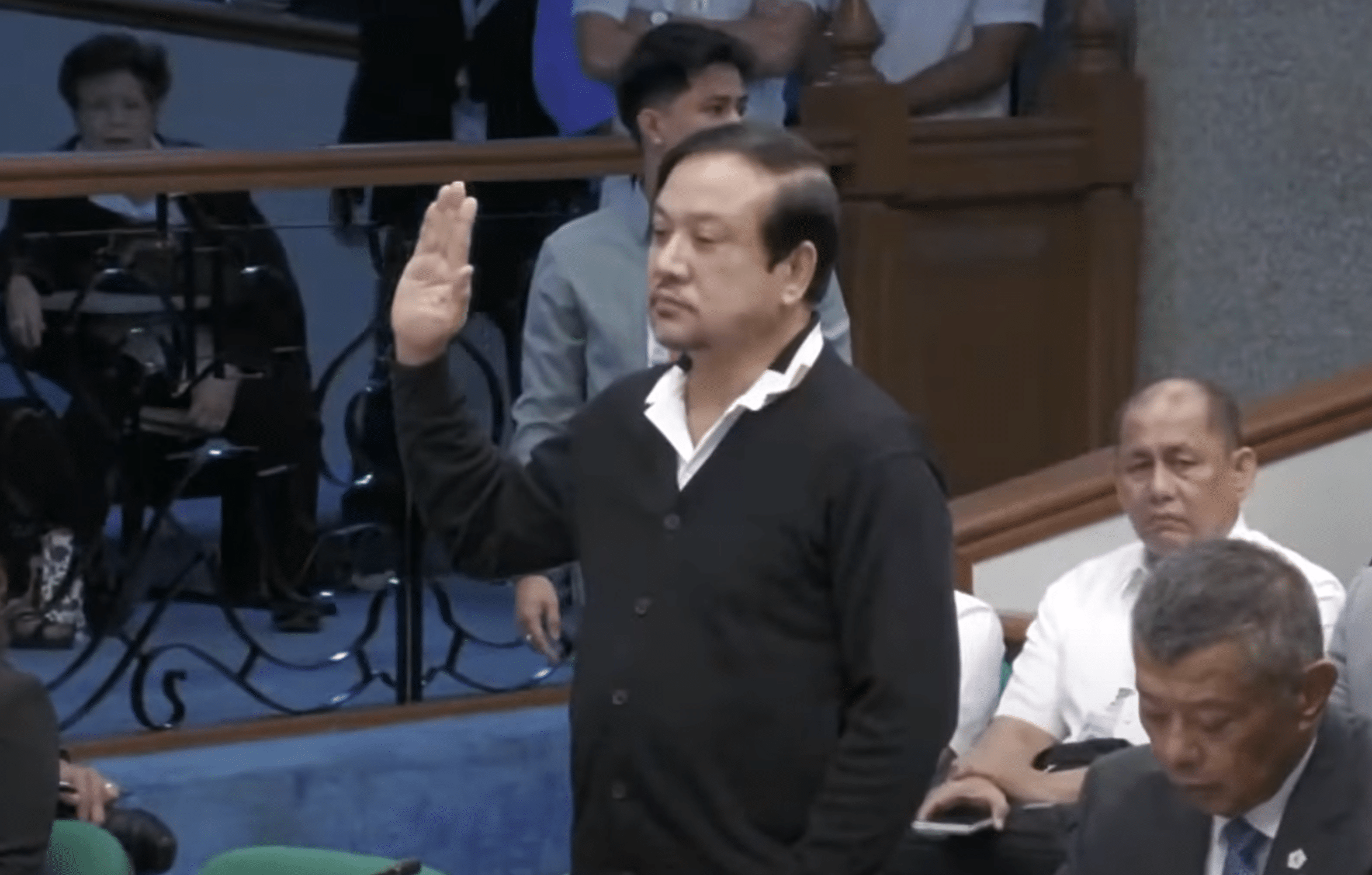 Ex-DPWH Usec Bernardo brought to DOJ after Senate appearance