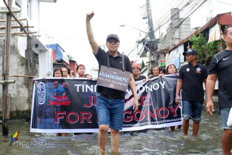 Hagonoy folk, long suffering from floods, protest vs corruption