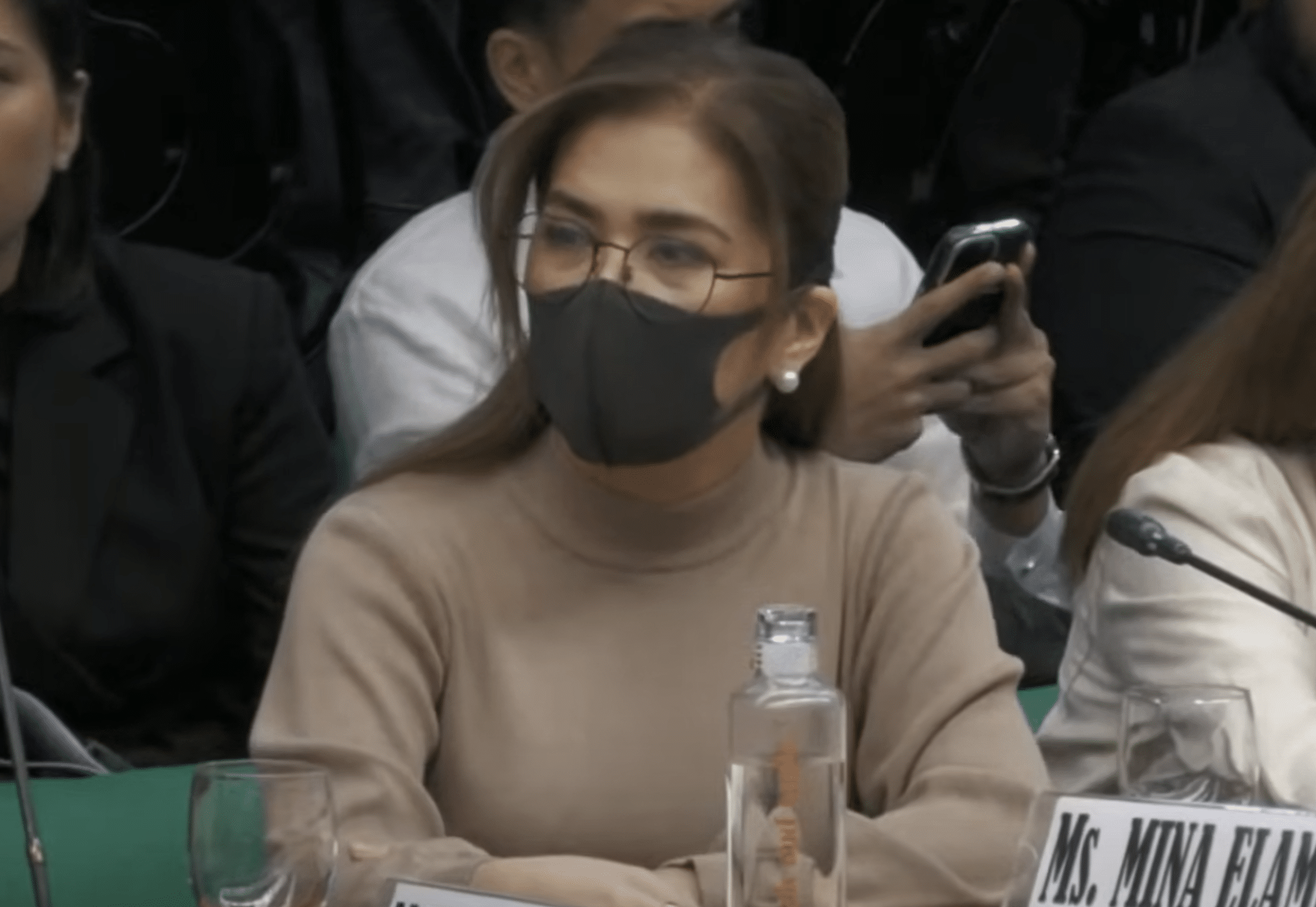 WJ Construction’s Mina Jose visits Erwin Tulfo’s office