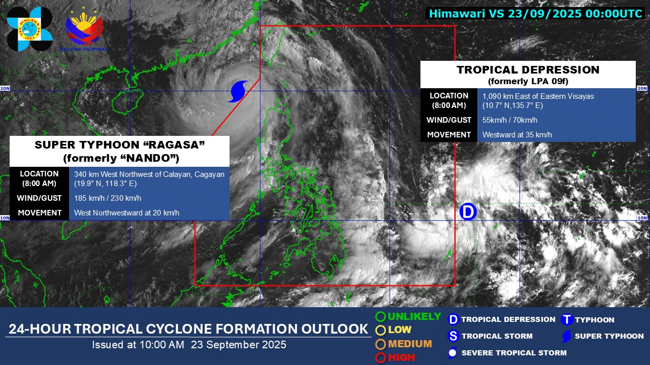 Super Typhoon Nando exits PAR Tuesday morning – Pagasa