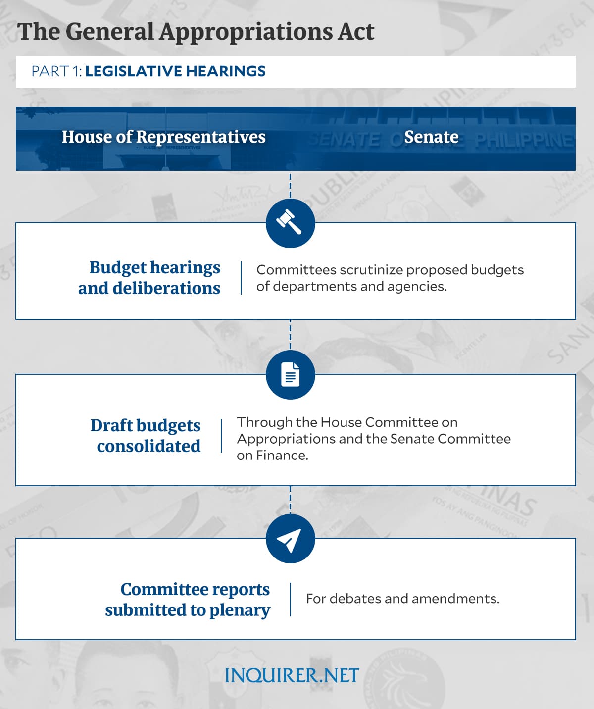 The PH budget process: Step-by-step visual guide
