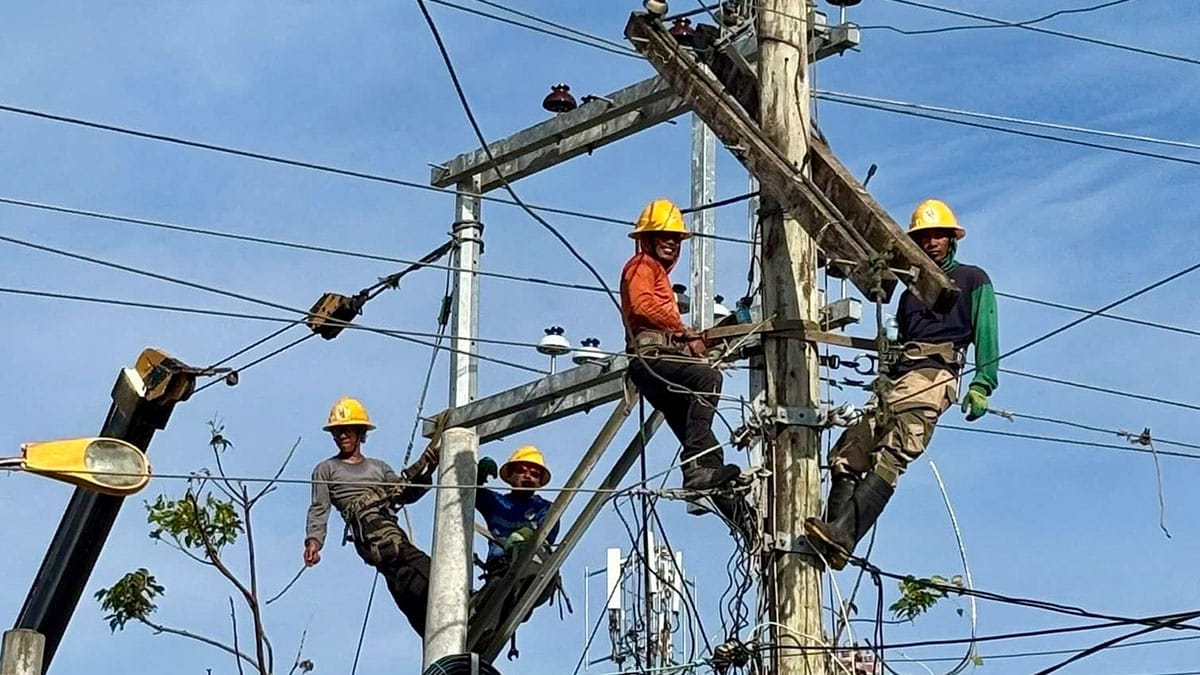Masbate power restoration still ongoing after Opong