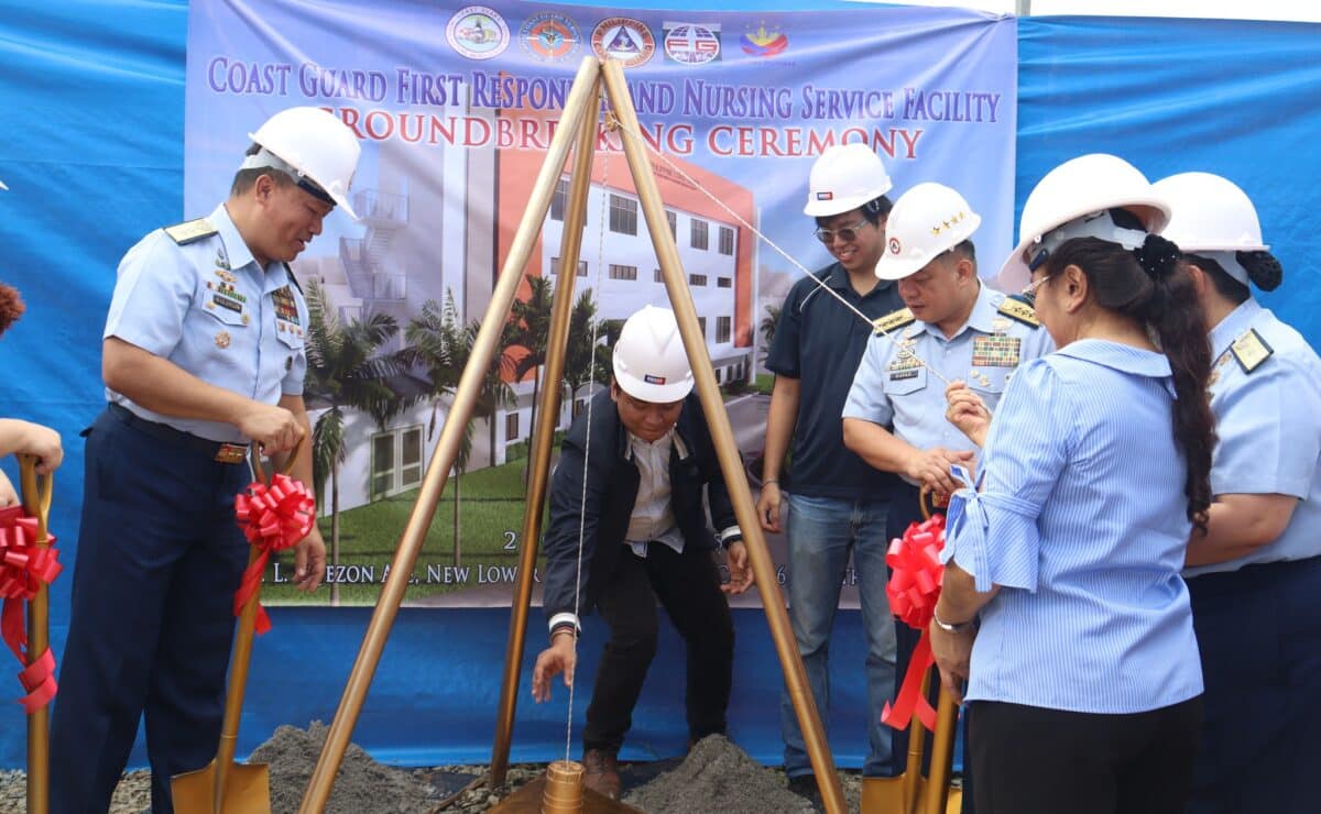 PH Coast Guard breaks ground for its own hospital in Taguig