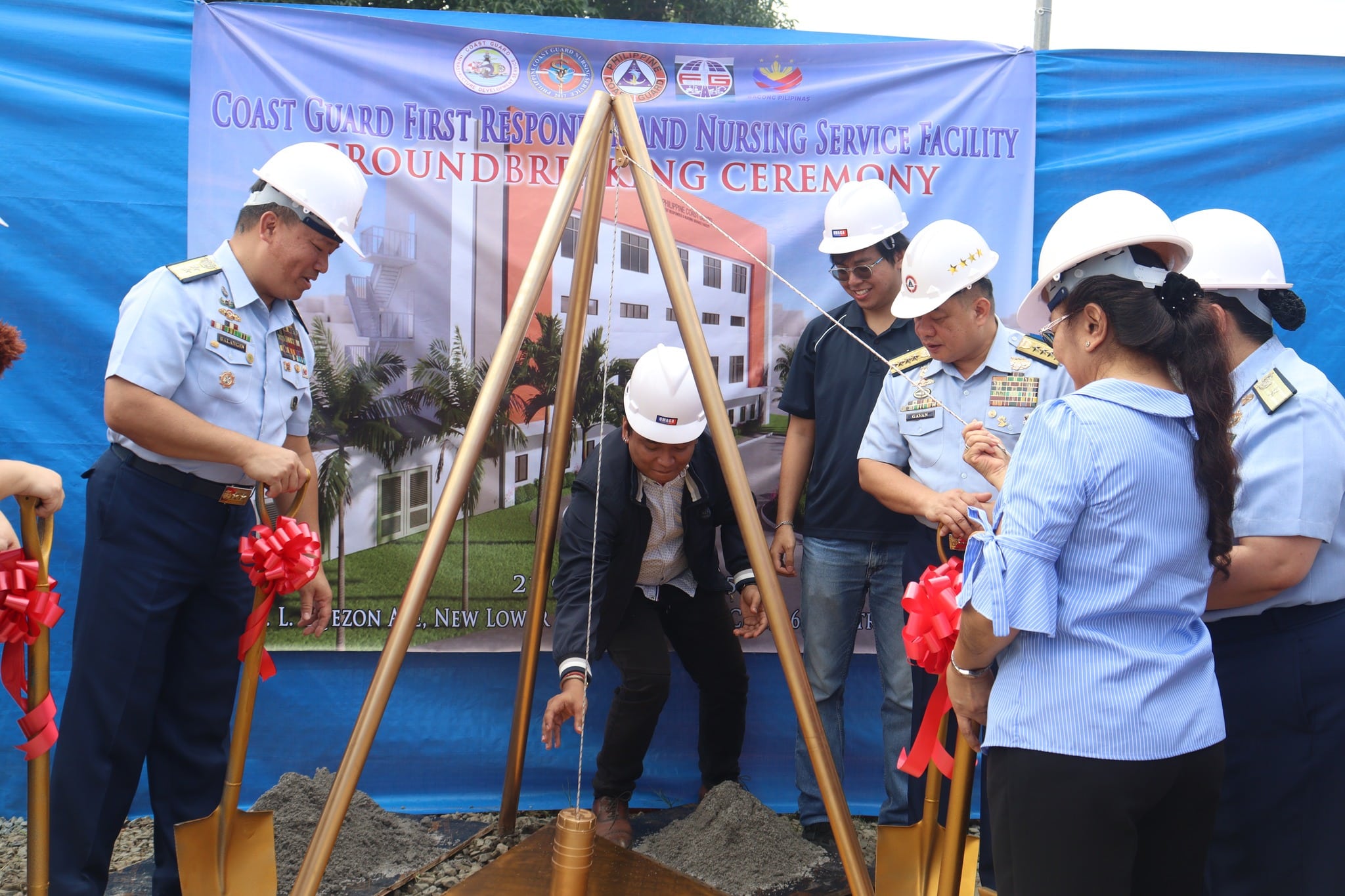 PH Coast Guard breaks ground for its own hospital in Taguig