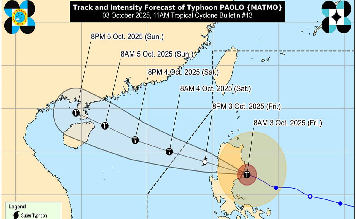Typhoon Paolo makes landfall in Isabela