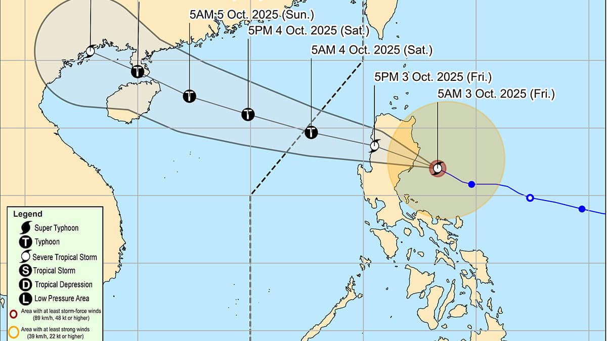 Paolo becomes typhoon as it nears landfall; Signal No. 4 raised