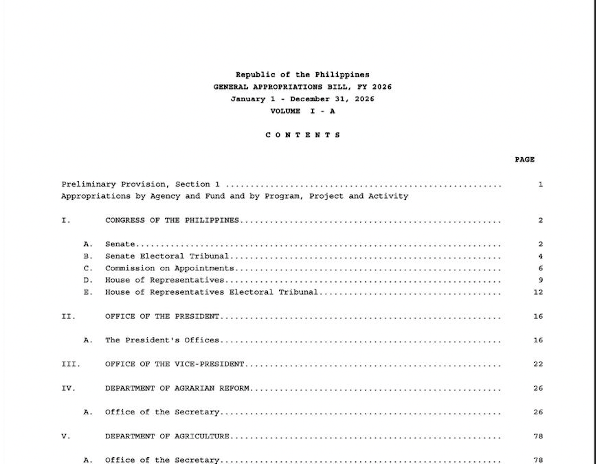 Gatchalian: General Appropriations Bill now on House website