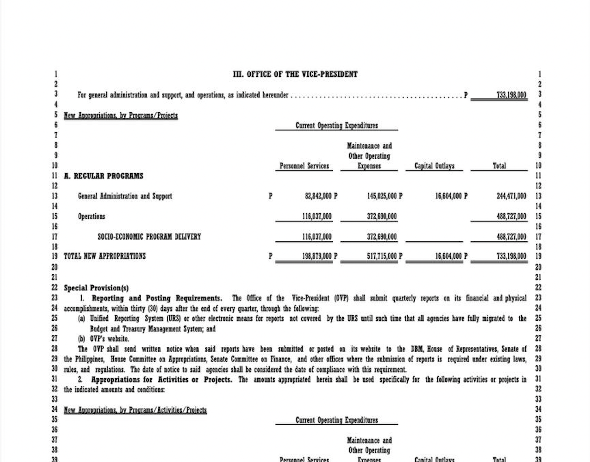Gatchalian: General Appropriations Bill now on House website