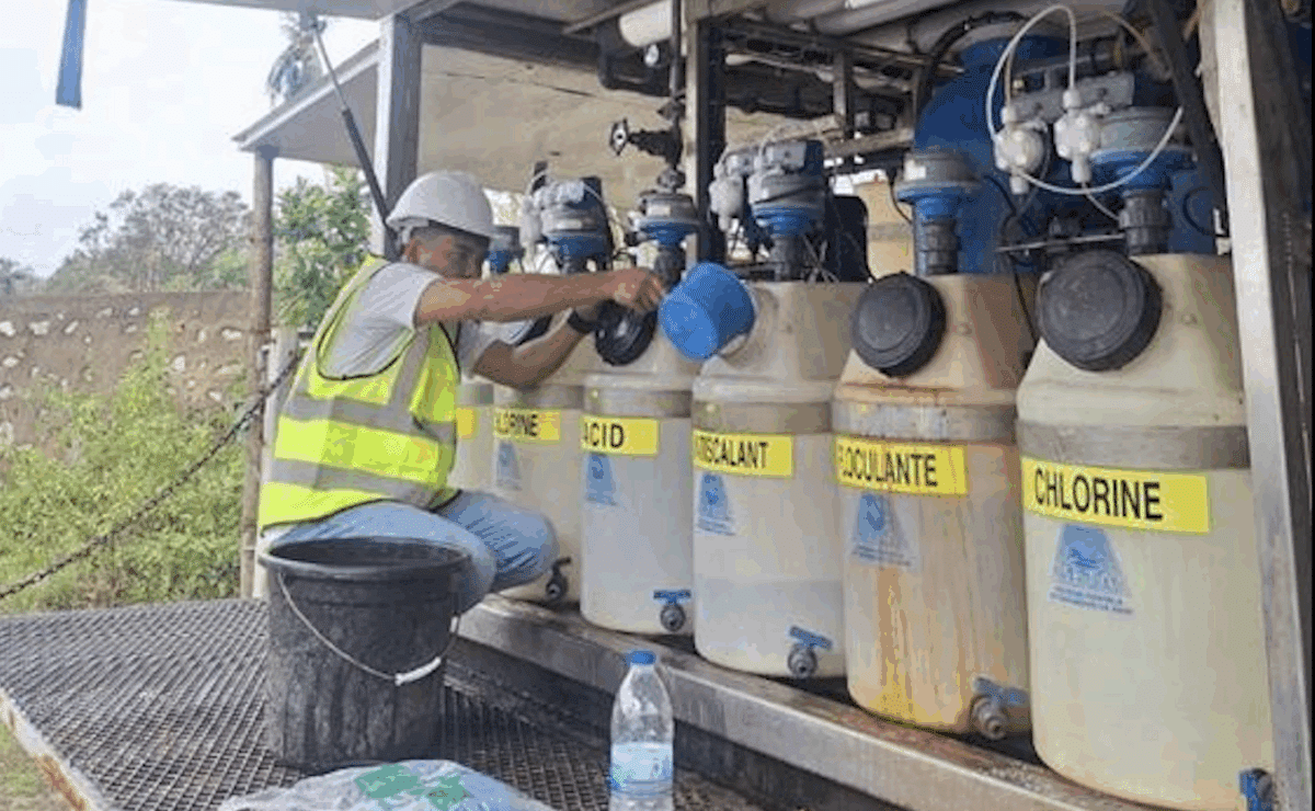 Manila Water sends mobile water treatment plant in Masbate