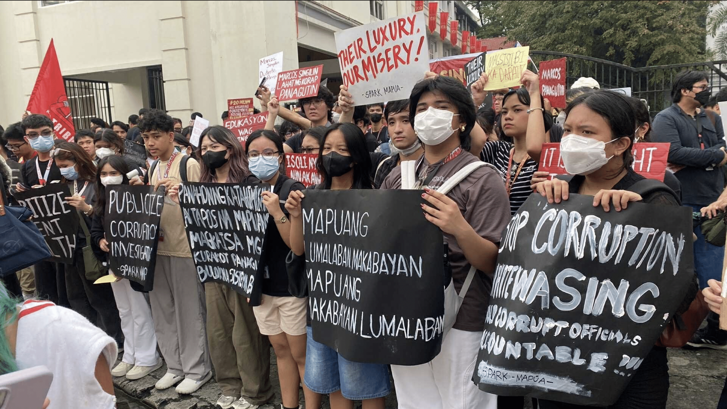 Mapua students stage academic walkout against corruption