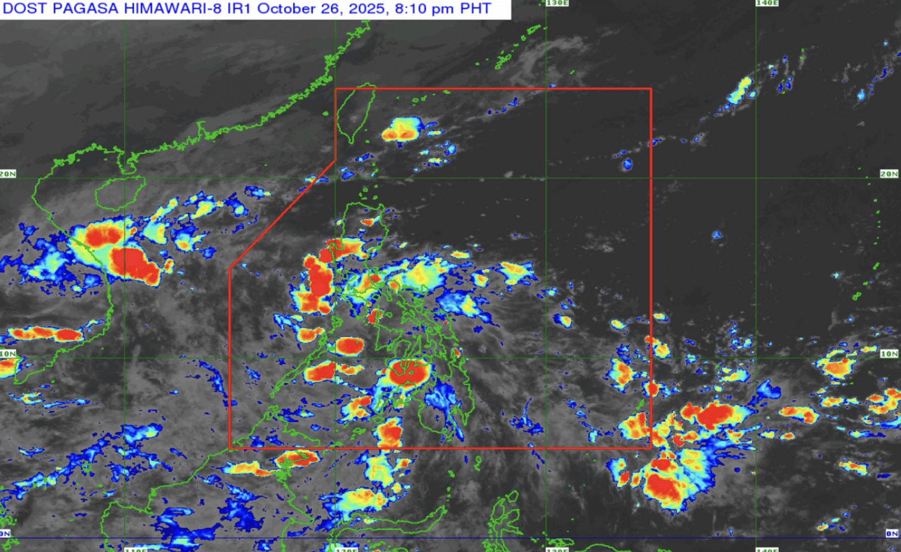 LPA, shear line to bring rain over parts of Luzon, VisMin