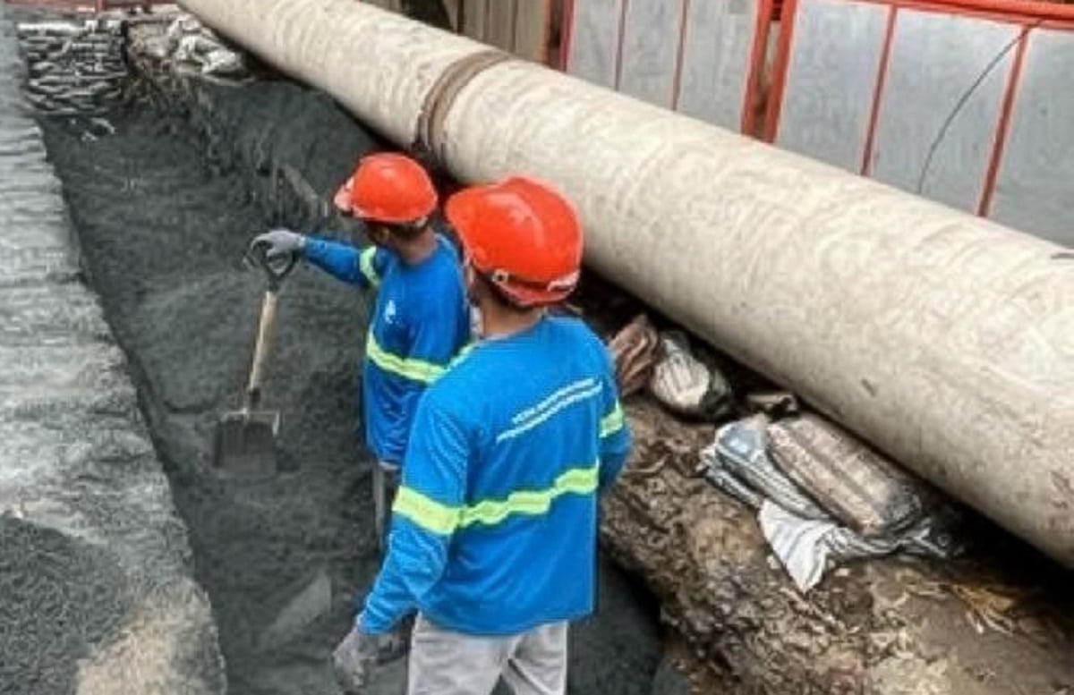 Manila Water relocates major pipeline in Pasig for MM Subway