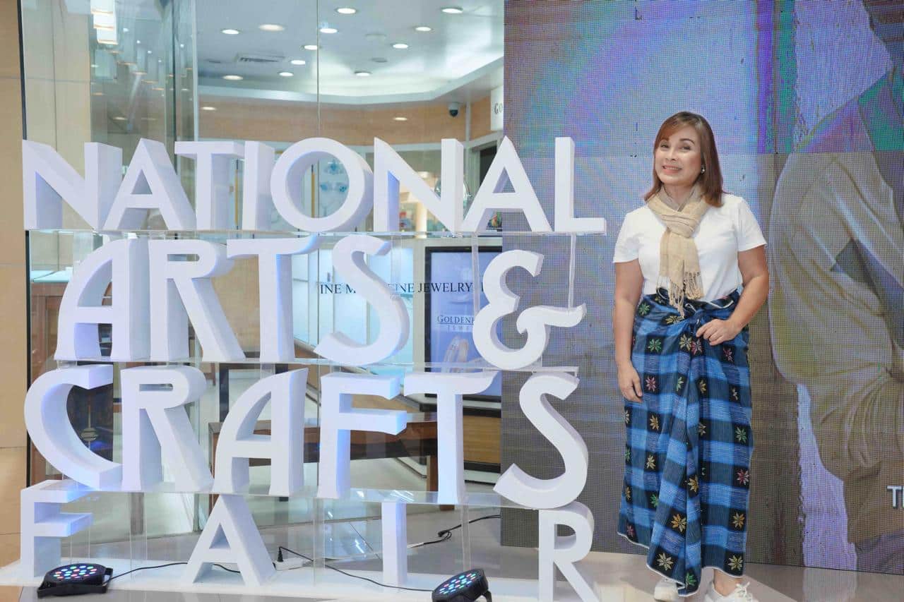 Legarda champions Filipino artistry at National Arts and Crafts Fair