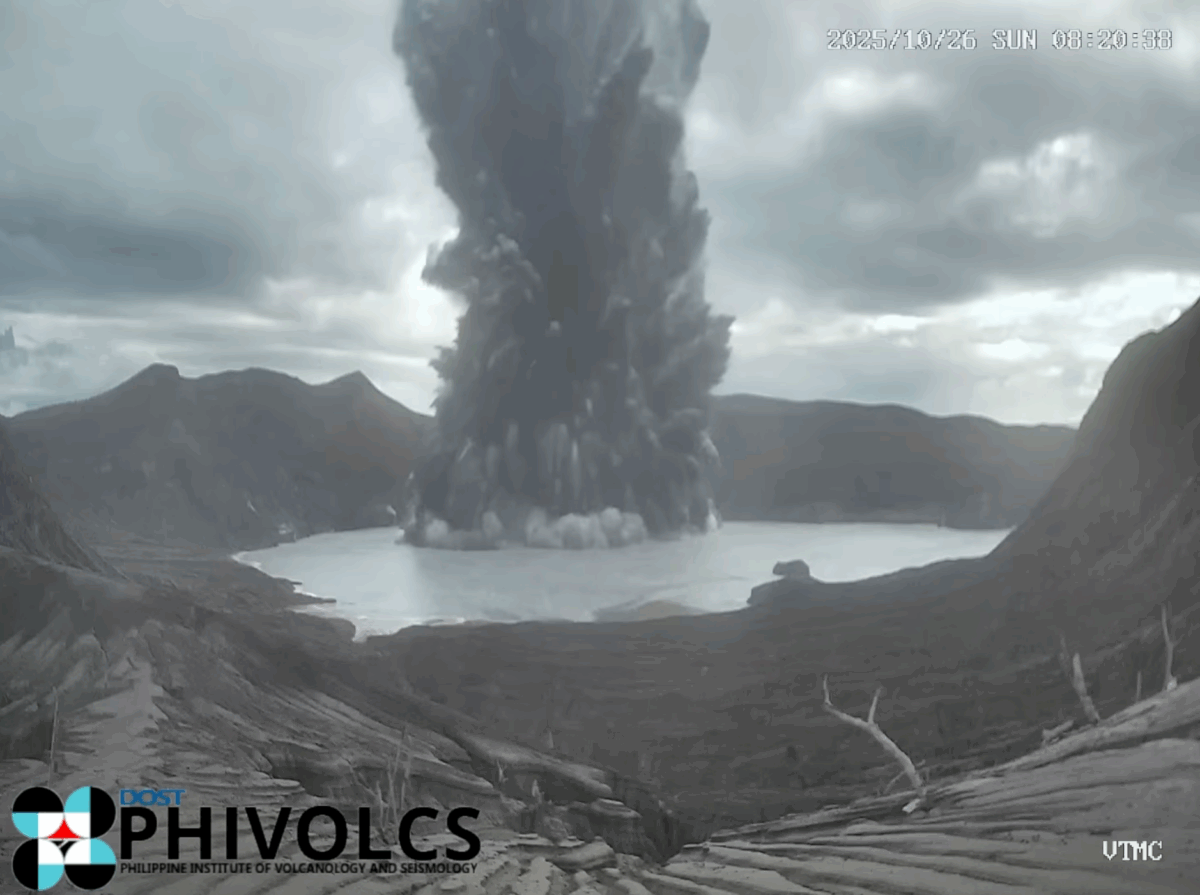 Despite 4 eruptions, Taal Volcano remains under Alert Level 1