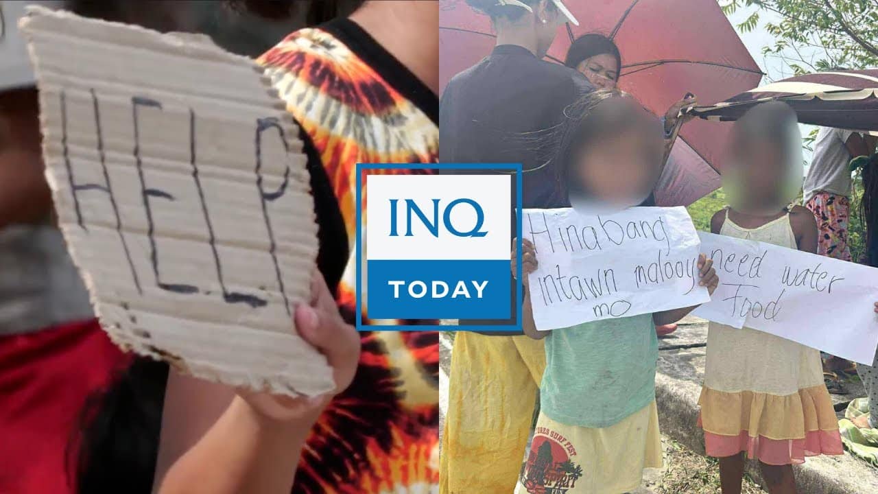 WATCH: Cebu quake victims' plea: 'Help! Need food and water!' | Inquirer News