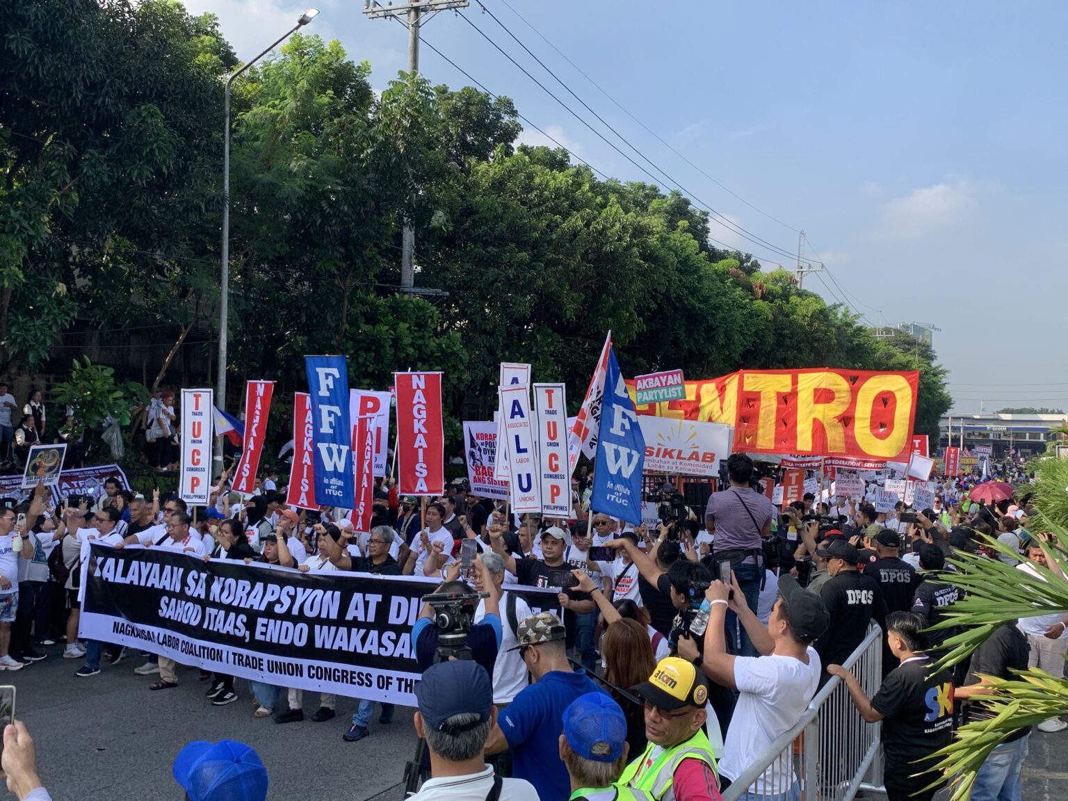 Trillion Peso March: Calls for AFP to withdraw support prohibited