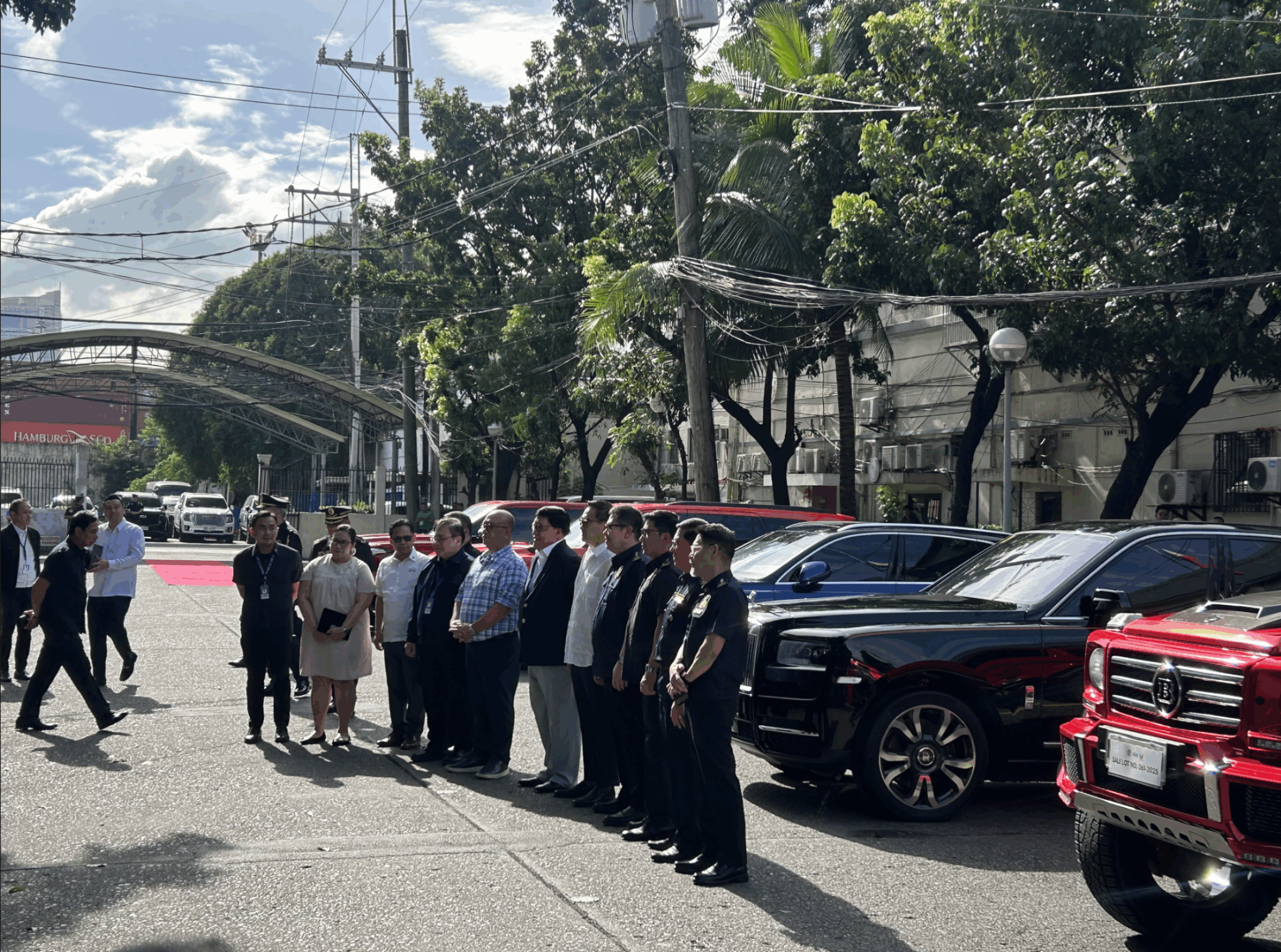 LOOK: 7 Discaya luxury cars inspected ahead of BOC auction