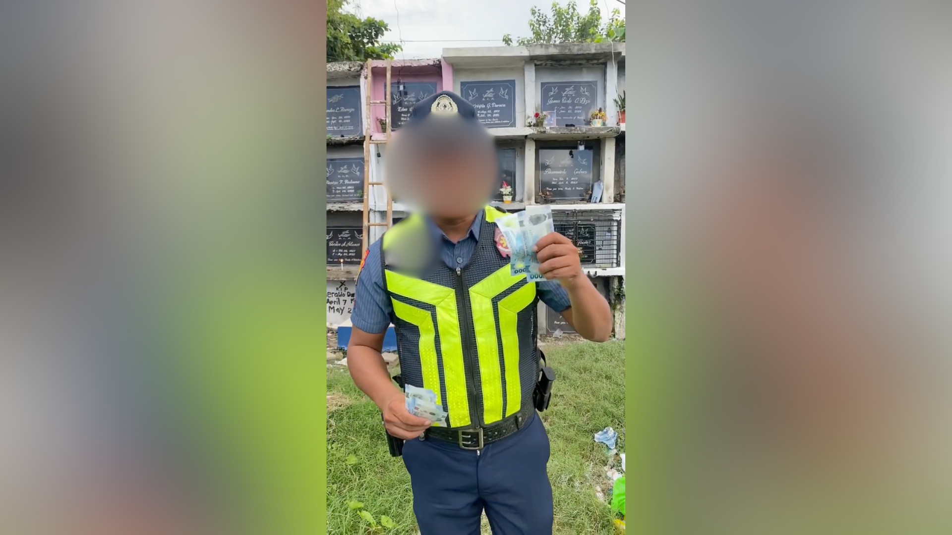 Talisay cop-vlogger in hot water for controversial ‘Bring Me’ game