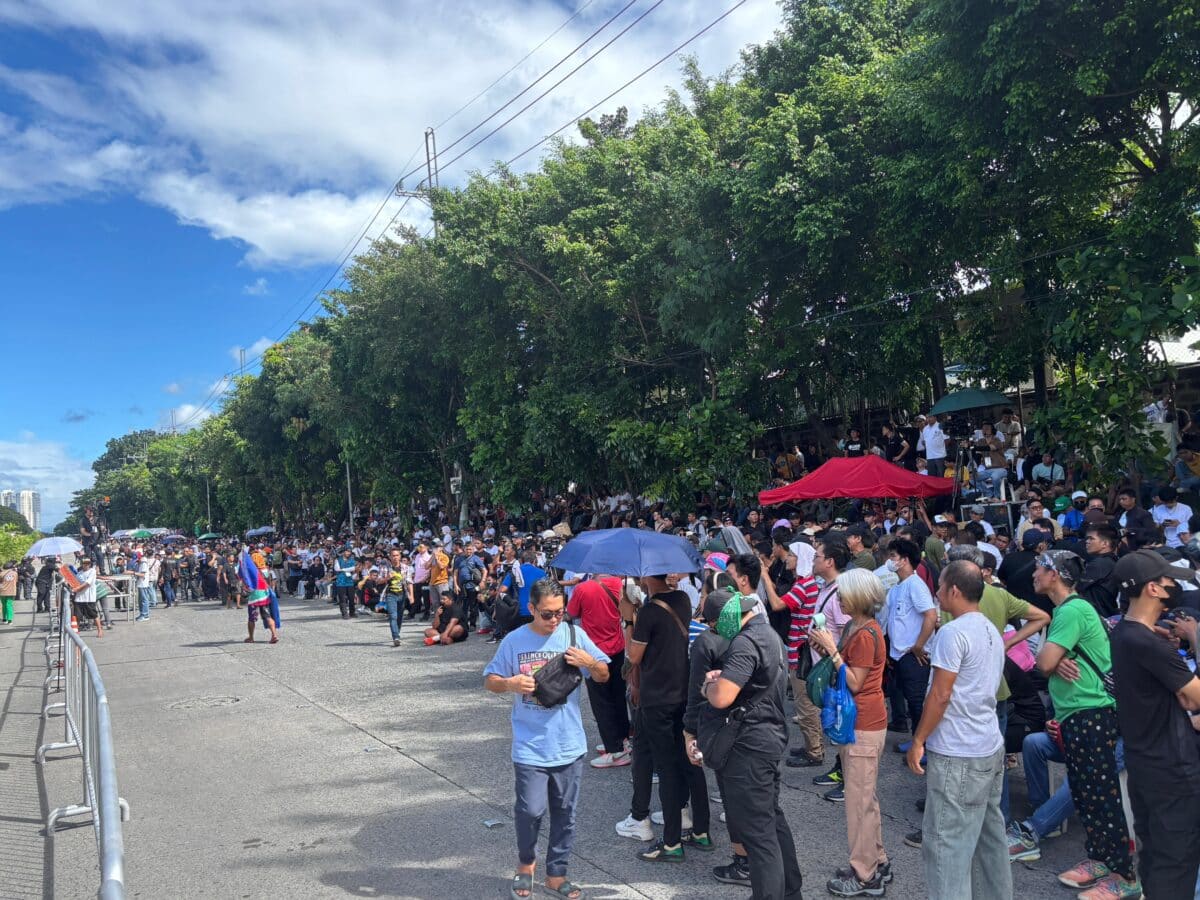 Attendees of UPI rally reach 2,000 so far — QCPD