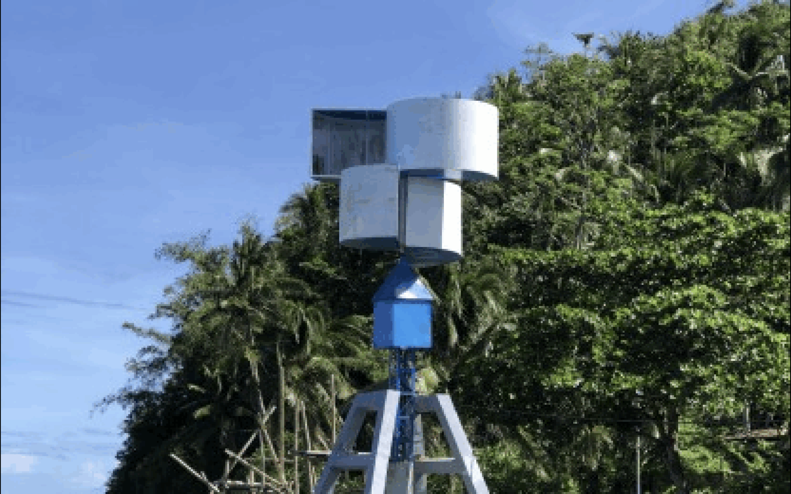 DOST installs wind turbine to provide power on small Iloilo Island