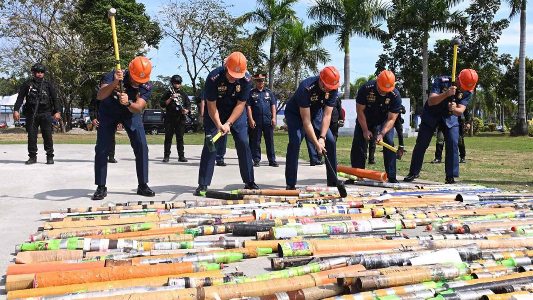 P5.3-M illegal firecrackers seized as provinces logged injuries